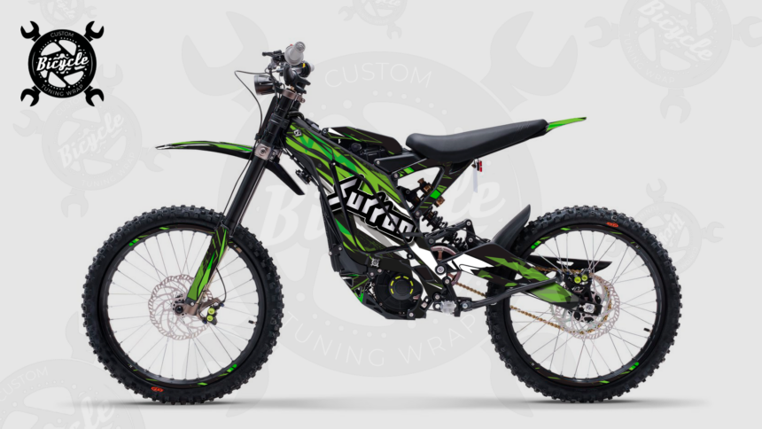 KIT DECALS PREMIUM SURRON ULTRA BEE SPEED FREAK GREEN – Custom Bike ...
