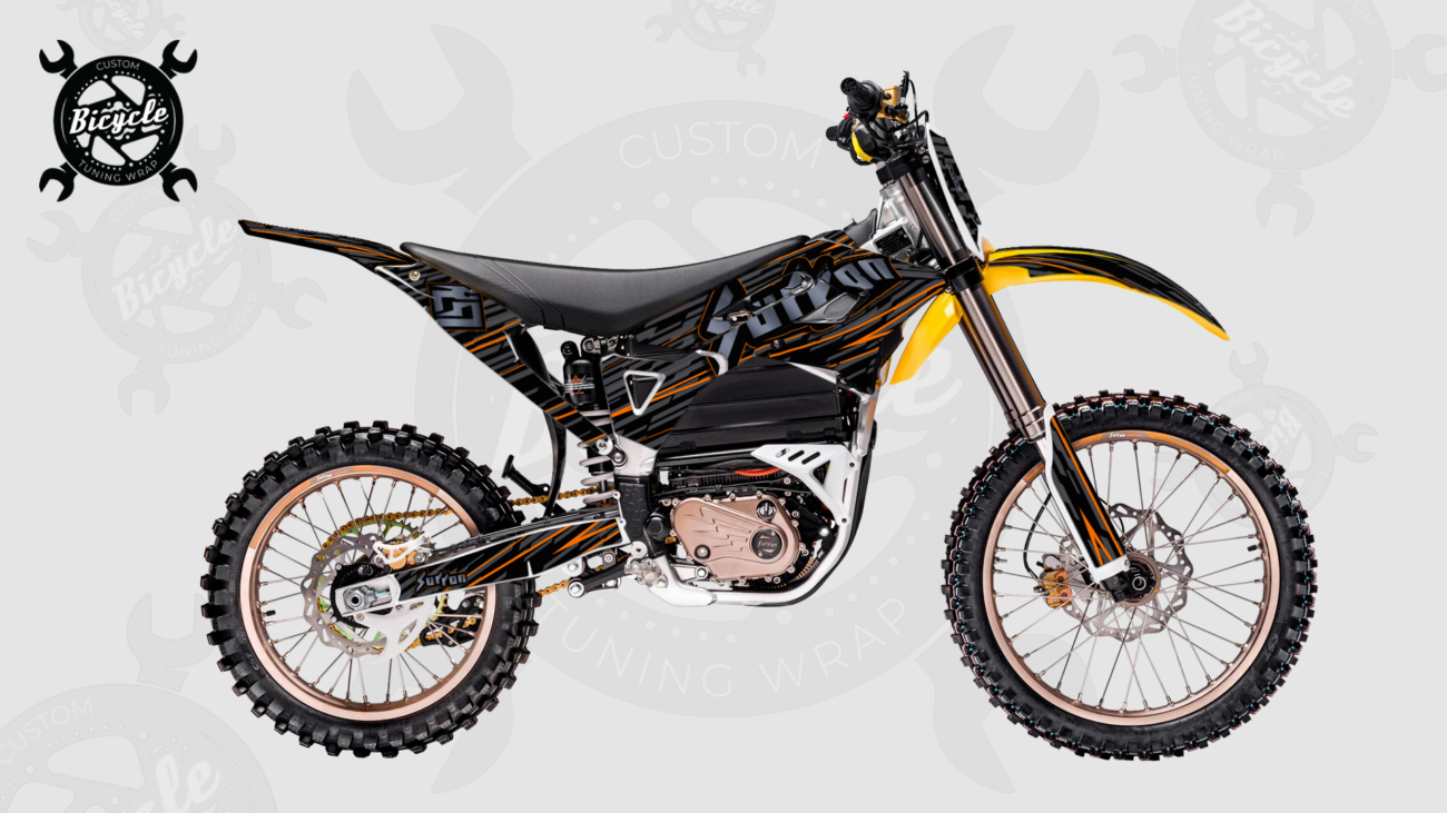 KIT DECALS PREMIUM SURRON STORM BEE SPEED DARK FOX RACING – Custom Bike ...