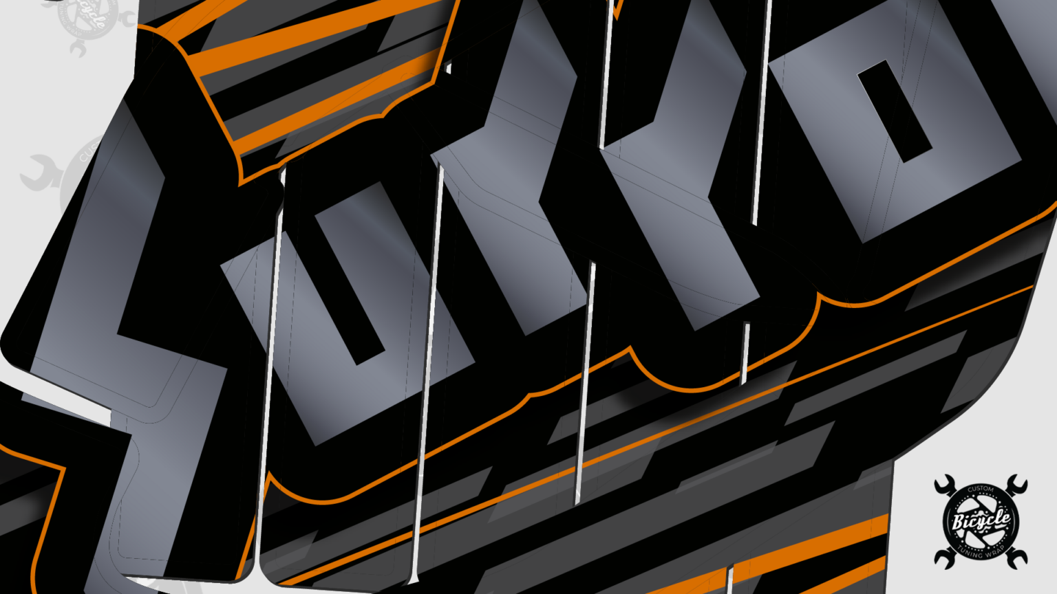 KIT DECALS PREMIUM SURRON ULTRA BEE SPEED PATTERN GREY ORANGE – Custom ...